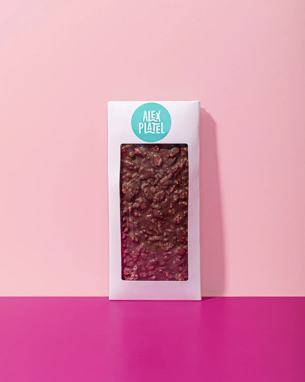 Tablette chocolat au lait riz soufflé - Alex Platel